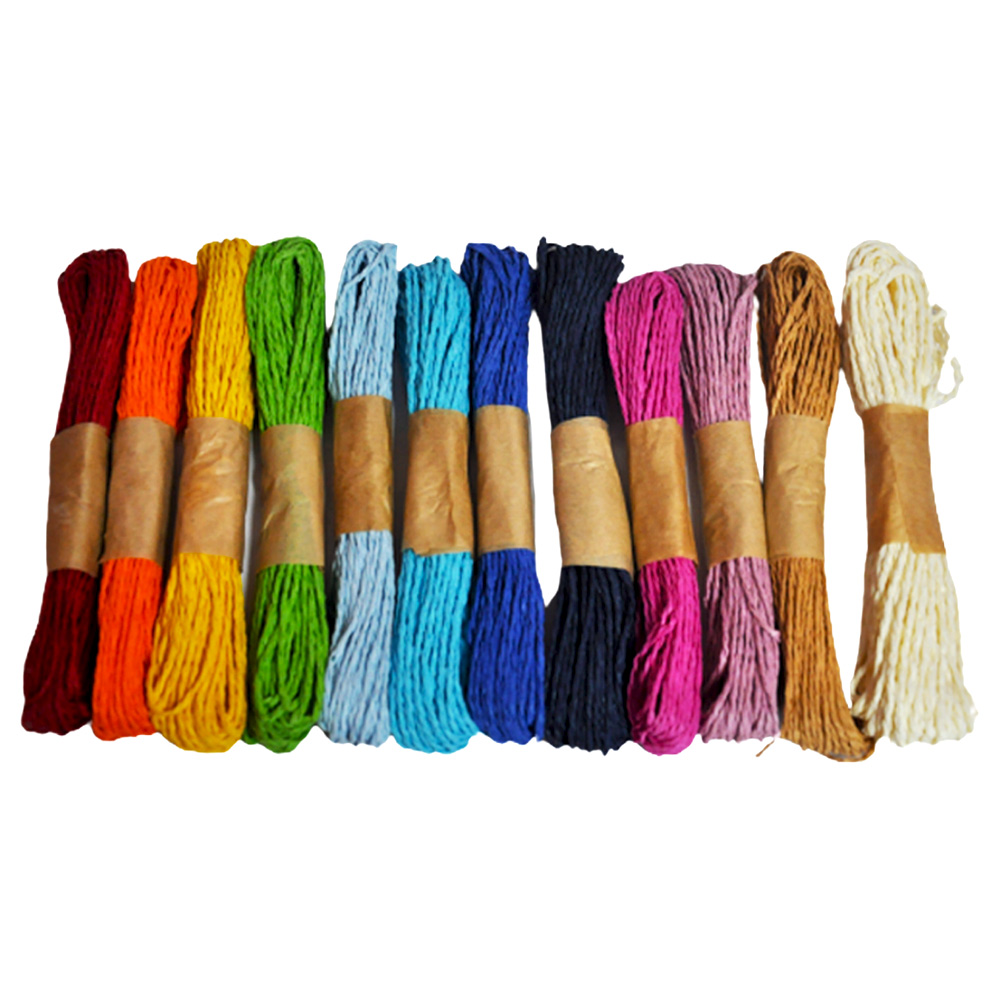 Cordon Ref A28-A4 Plain Cotton Twines - Assorted Colors FW - MyAcademia