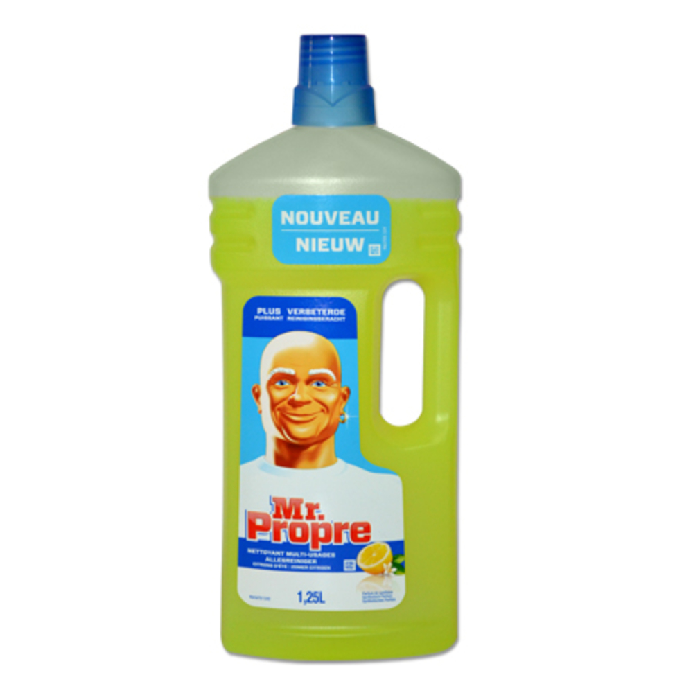 Multi-Purpose Cleaner Liquid 1.25L Citrus Mr. Propre - MyAcademia