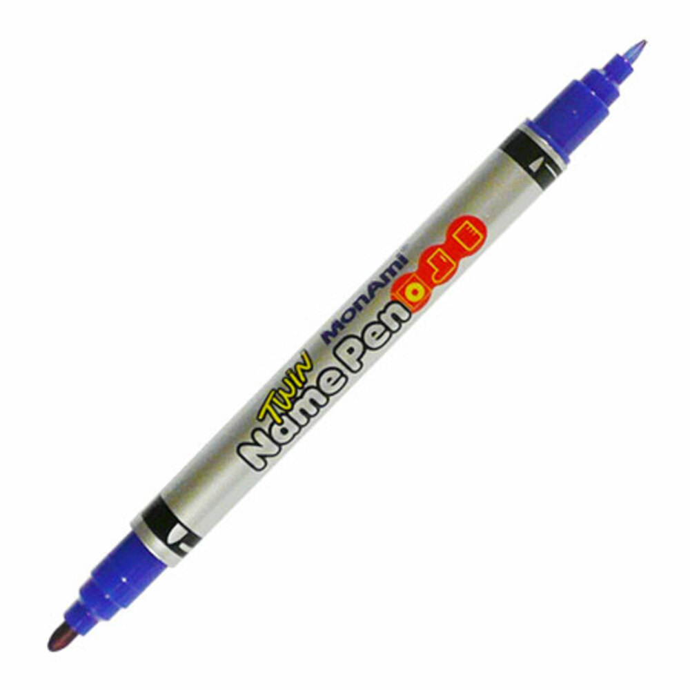 Marker Twin Name Pen Ref MON349 Two Tips Blue MonAmi – MyAcademia