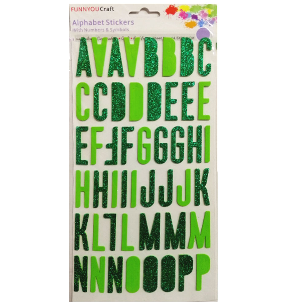 Sticker Ref STIYCLC Alphabet, Numbers & Designed Stickers WYS – My Academia