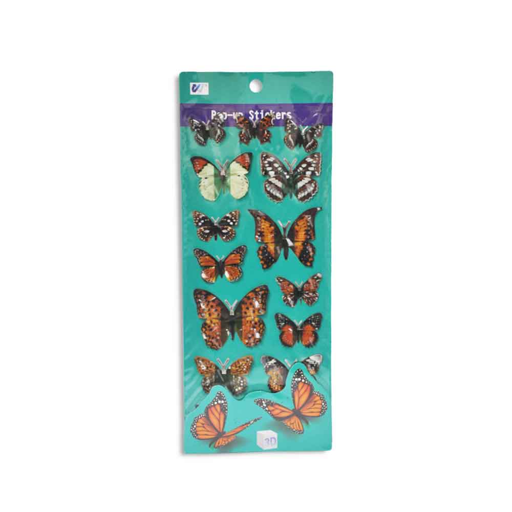 Sticker Butterfly Ref STIBF 3D WYS – MyAcademia