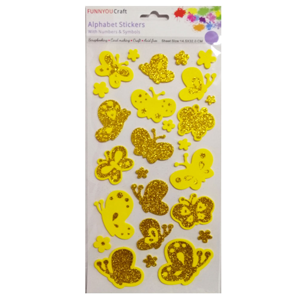 Sticker Ref STIYCLC Alphabet, Numbers & Designed Stickers WYS – My Academia