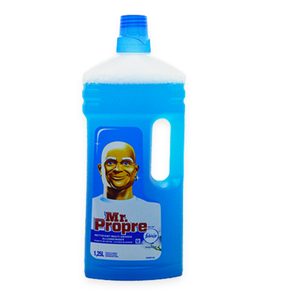 Multi-Purpose Cleaner Liquid 1.25L Purete De Cotton Mr. Propre - MyAcademia