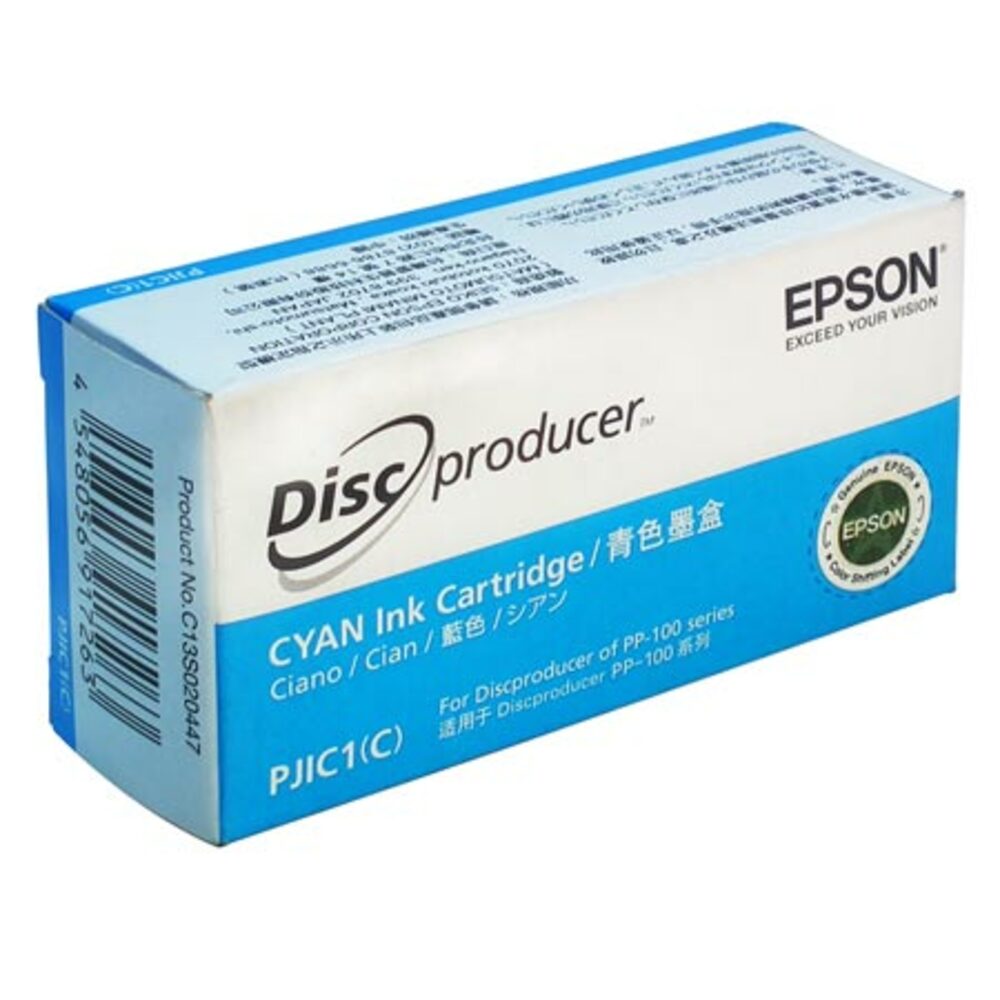 Inkjet Cartridge PJIC1 Cyan C13S020447 Epson - MyAcademia