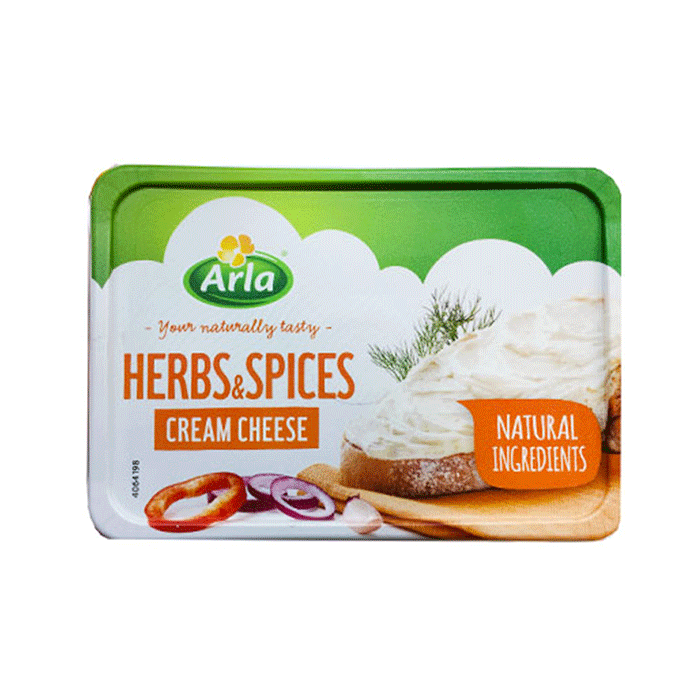 Cream Cheese 150g Herbs & Spices Arla - MyAcademia