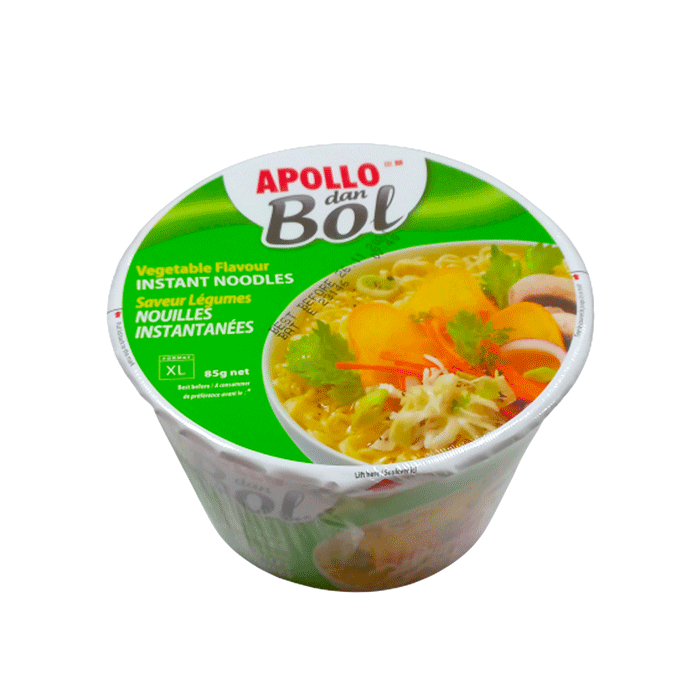 Instant Noodles 85g Vegetable Cup Apollo - MyAcademia