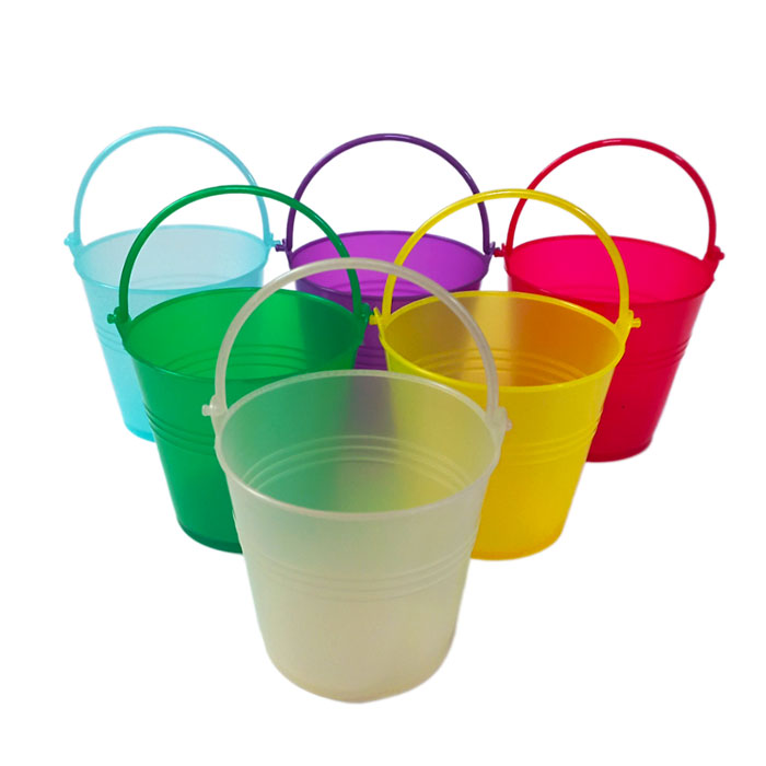Mini Plastic Bucket Ref KV7023 20cl, Assorted Colors PS – MyAcademia