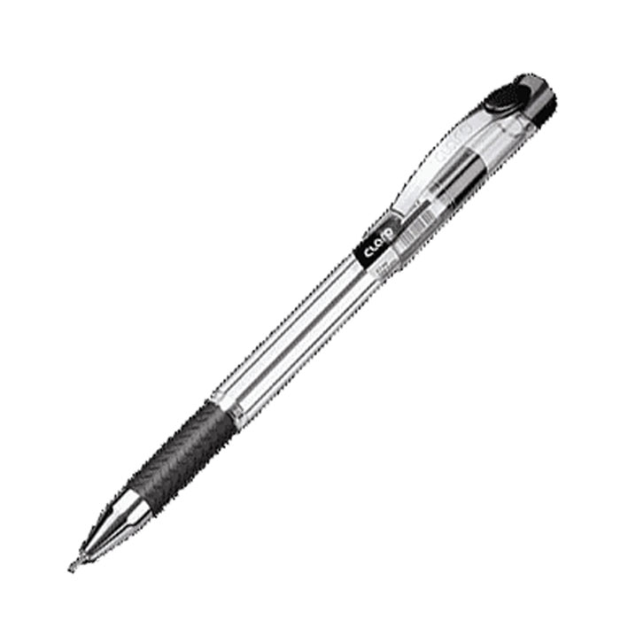 Gel Pen Force Ref 0127 0.6mm Tip, Black Claro - MyAcademia