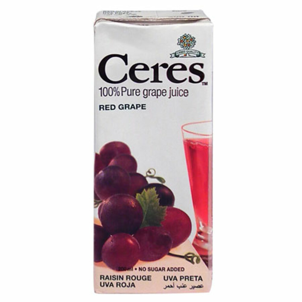 Fruit Juice Ref 843001 200ml Red Grape Ceres - MyAcademia