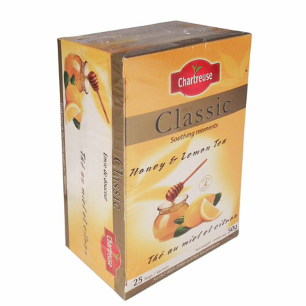 Tea Bags Classic Ref CHLTB 50g Honey & Lemon [Pk 25] Chartreuse ...