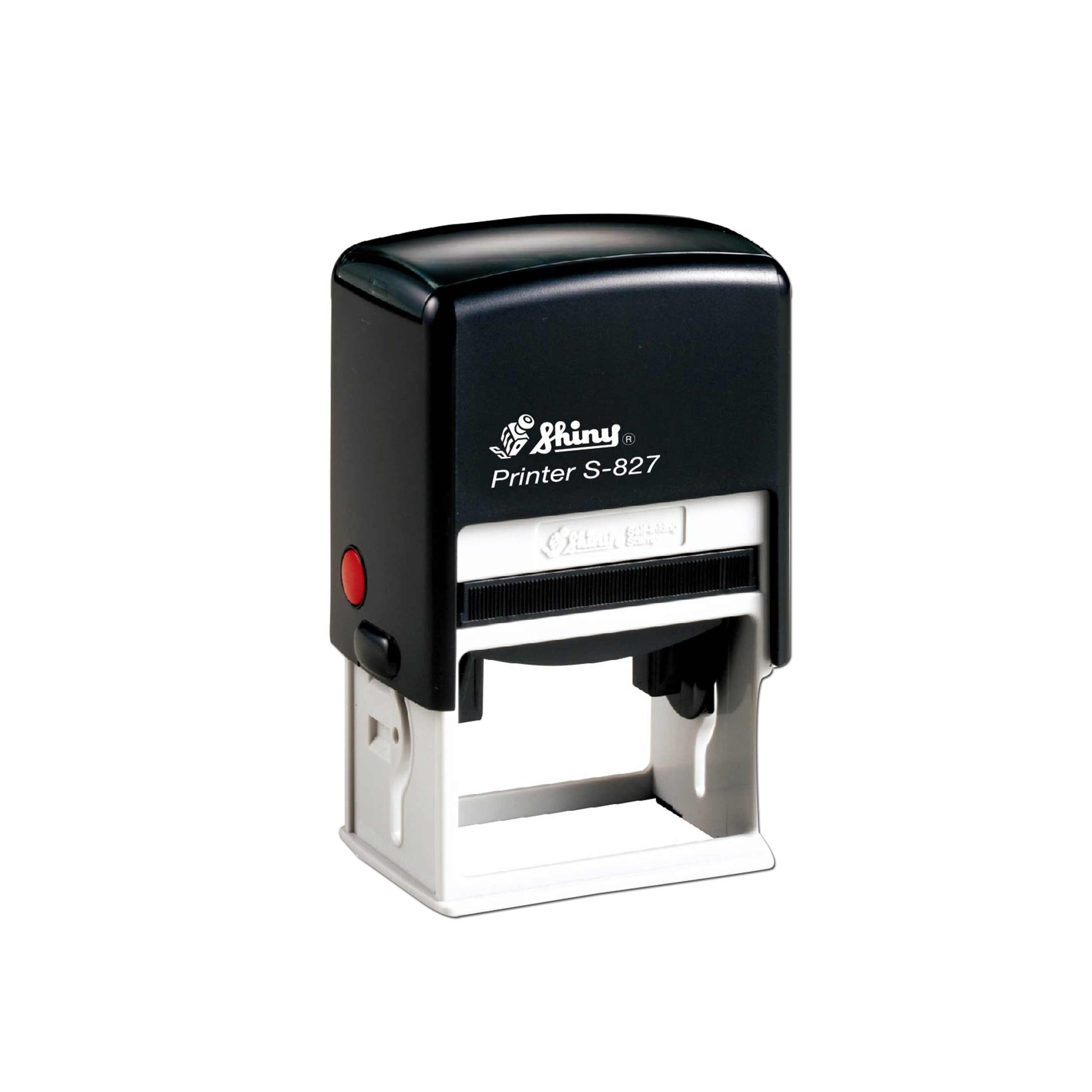 Self Inking Stamp Printer Ref S-827 D50xW30mm Shiny - MyAcademia
