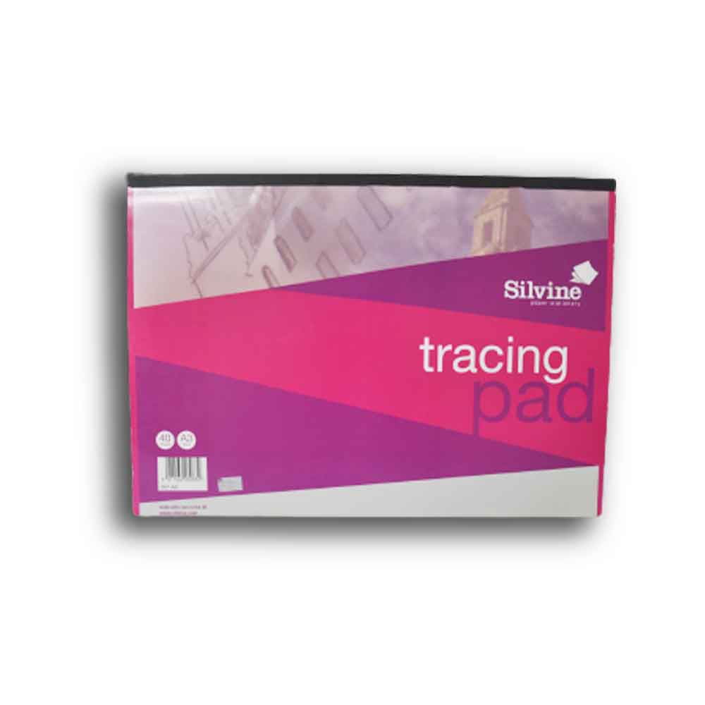 Tracing Pad Ref A3T A3, 40 sheets Silvine - MyAcademia