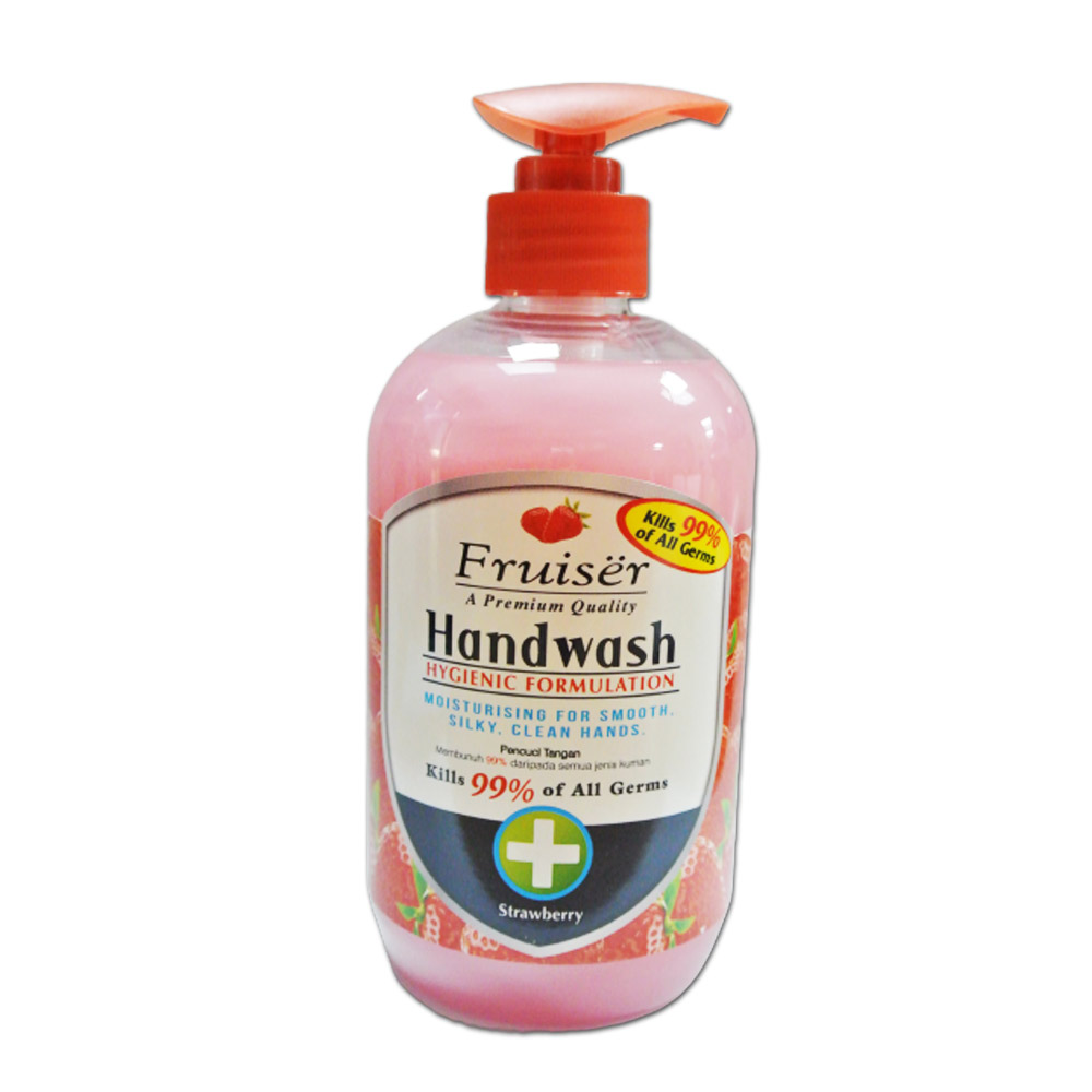 Hand Wash 500ml Moisturising, Strawberry Fruisër - MyAcademia