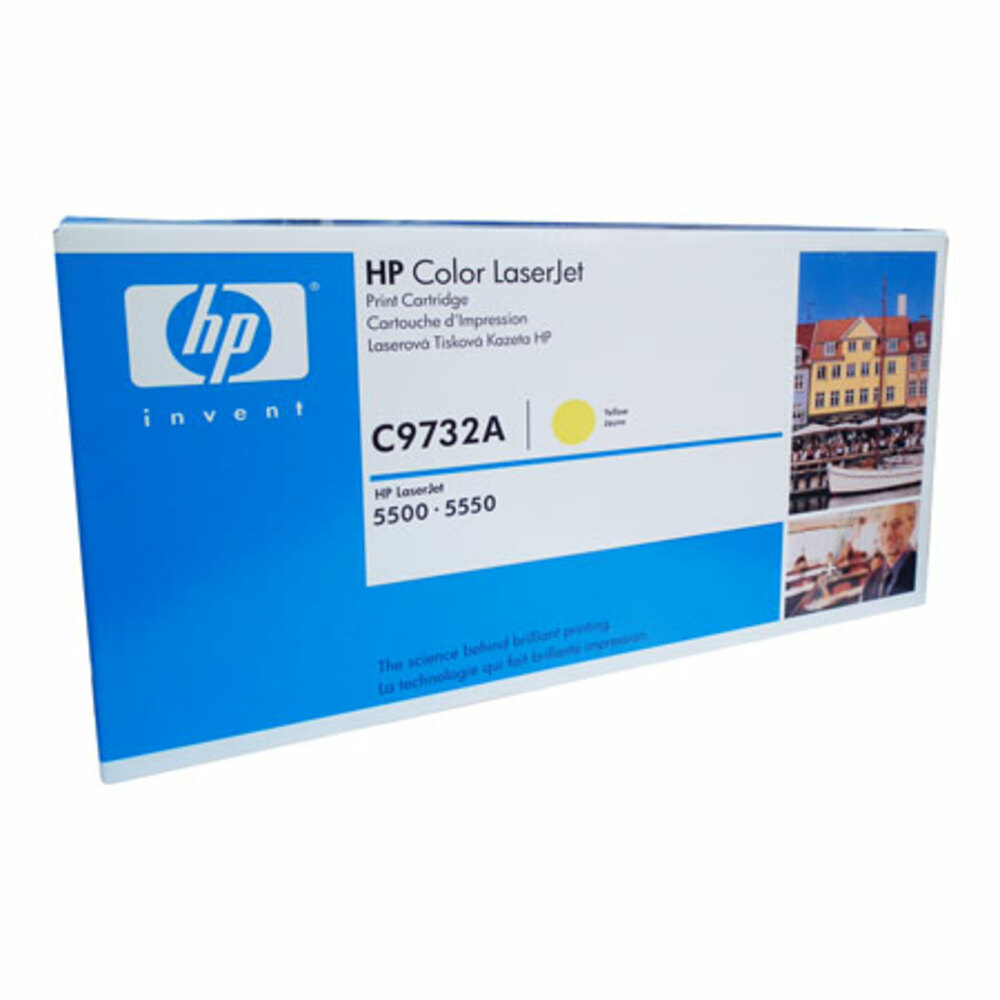 Laserjet Toner C9732A Yellow 12000 Pages Hewlett Packard - MyAcademia