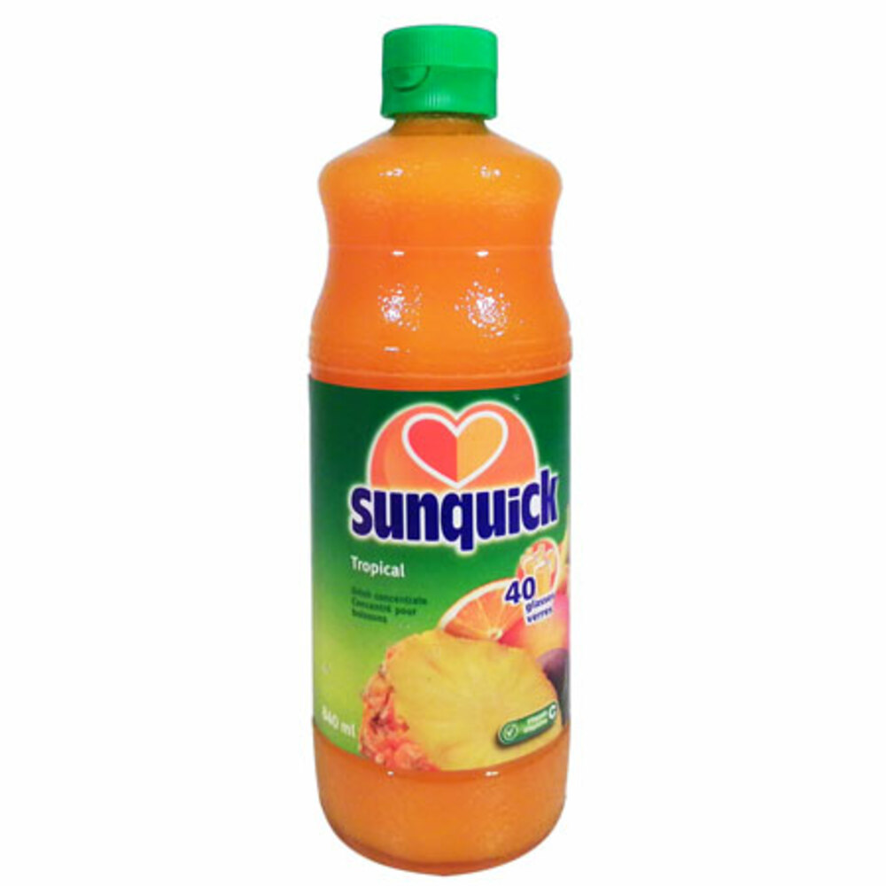 Concentrated Juice Ref 00114 840ml Tropical Sunquick - MyAcademia