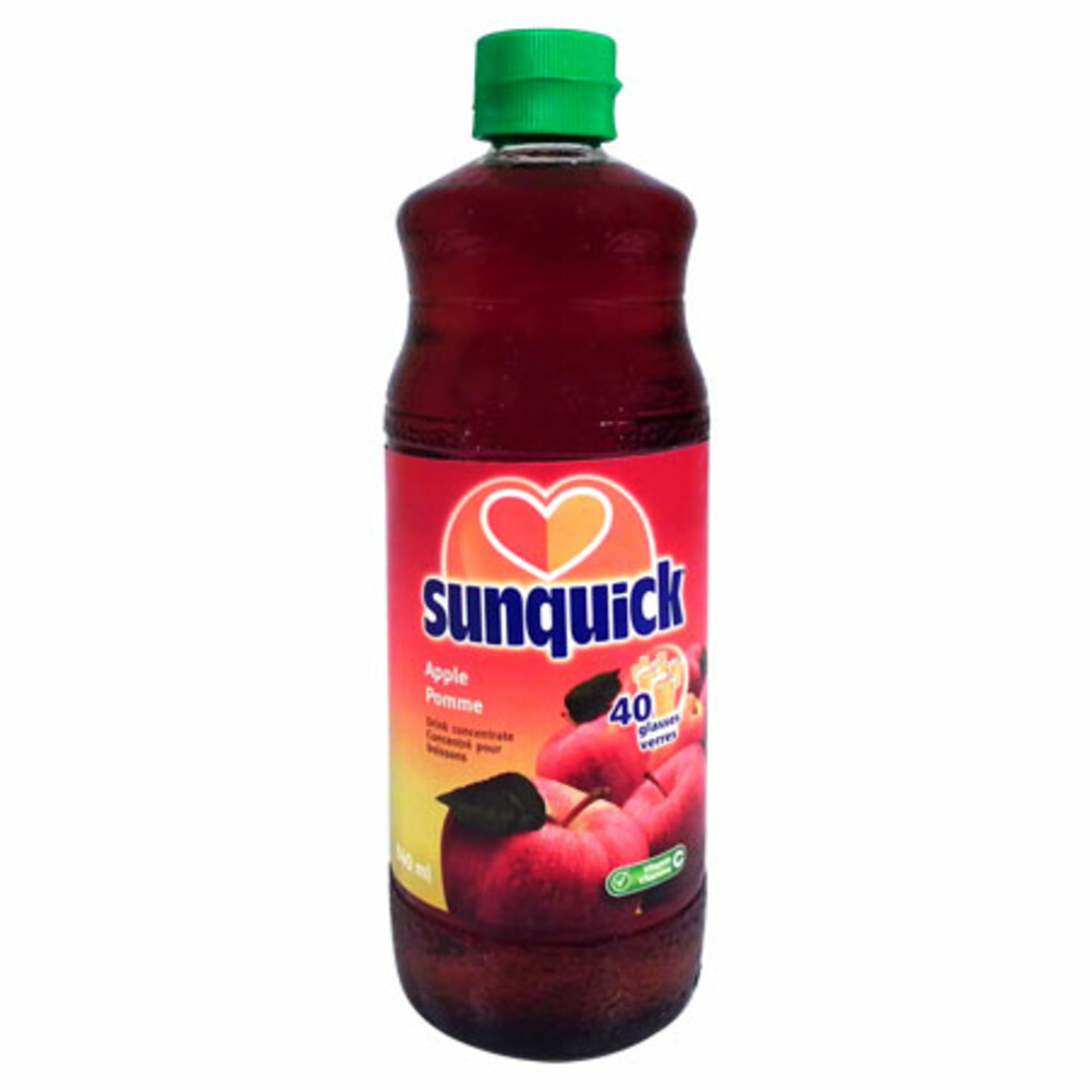 Concentrated Juice 840ml Apple Sunquick - MyAcademia