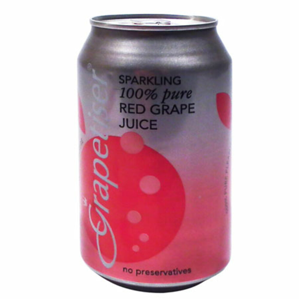 Soft Drink Can Ref 8201 330ml Red Grape [Pk 6] Grapetiser - MyAcademia