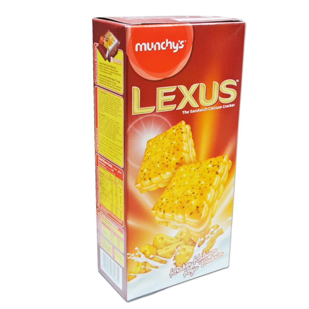 Biscuits Lexus 160g [Vegetable, Cheese, Chocolate] Munchy's - MyAcademia
