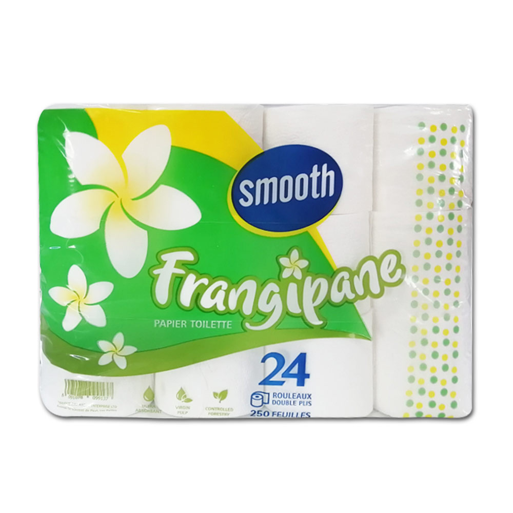 Toilet Tissue Rolls 2 Ply [Pk 24] Smooth - MyAcademia