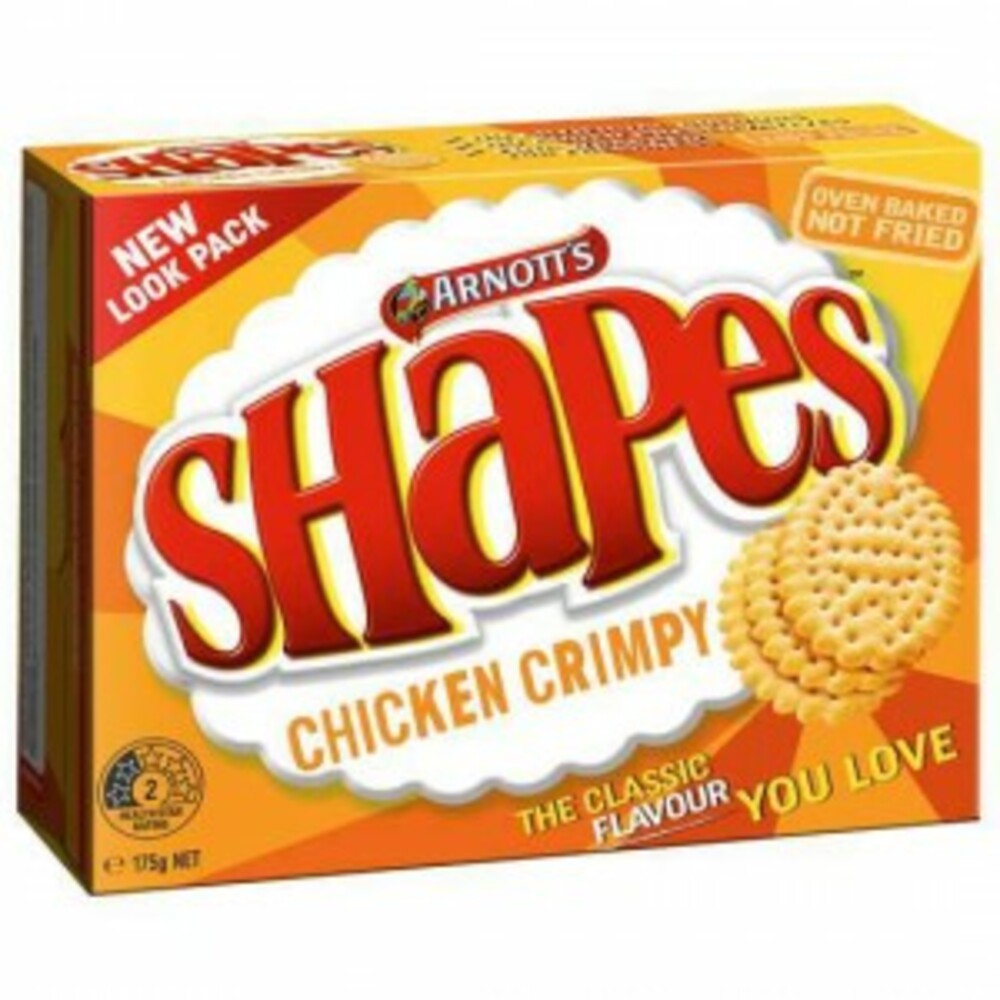 Shapes 190g Mixed Flavor Arnotts - MyAcademia