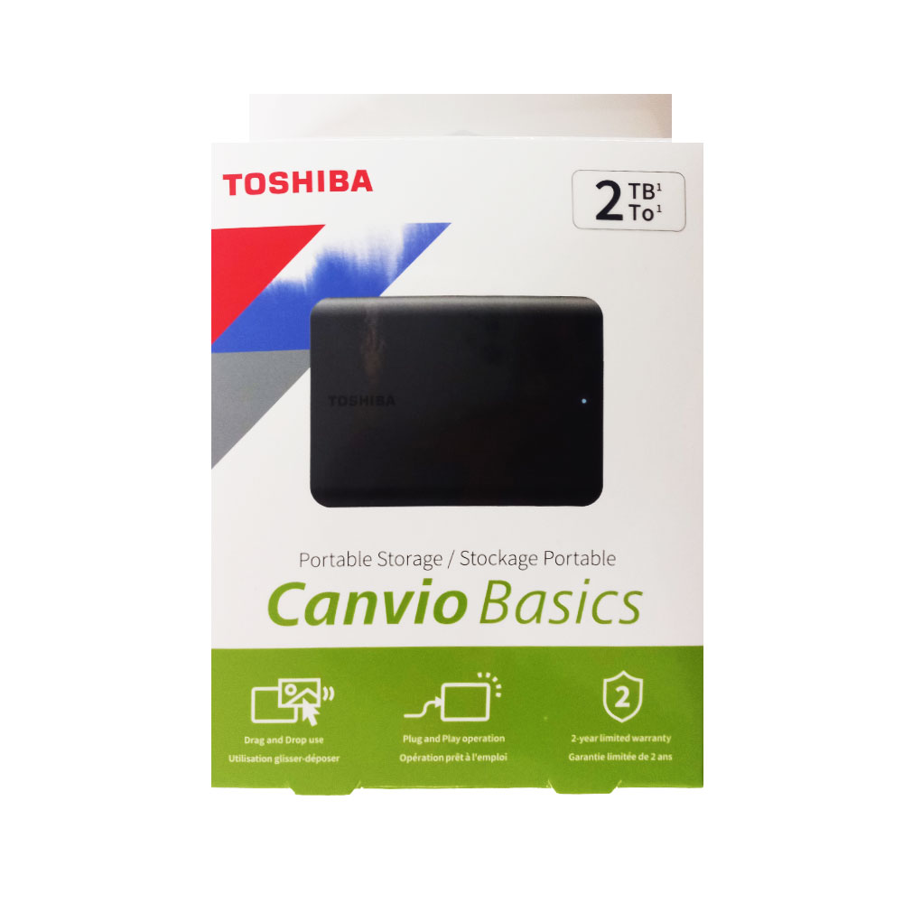 External Hard Disk Canvio Ready 2 TB Basic, USB 3.0 Toshiba - MyAcademia