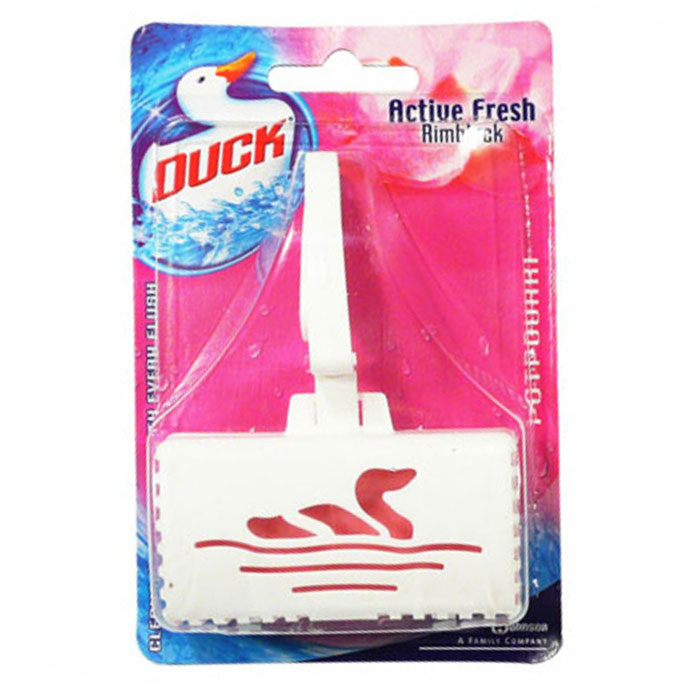 Toilet Rim Block Active Fresh 50g Pot Pourri Duck - MyAcademia
