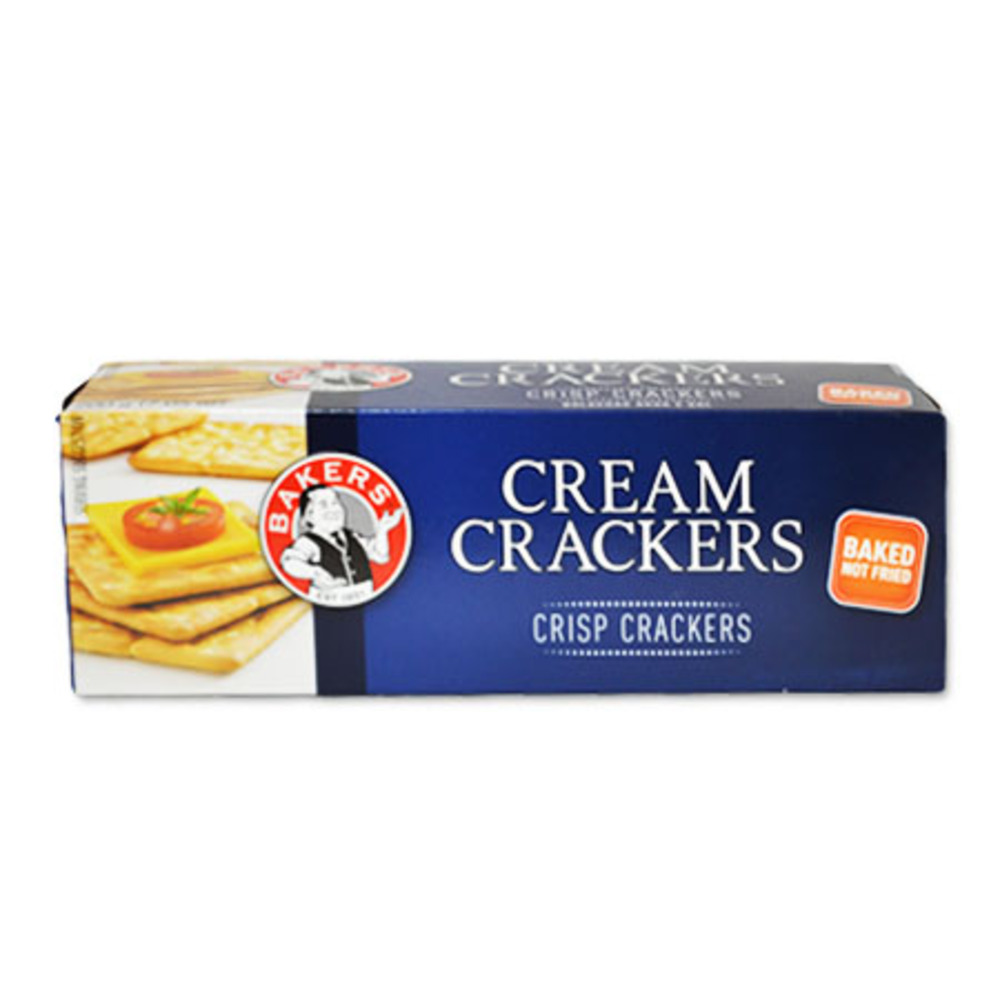 Biscuit Cream Crakers 200g Baked Crisp Crackers Bakers - MyAcademia