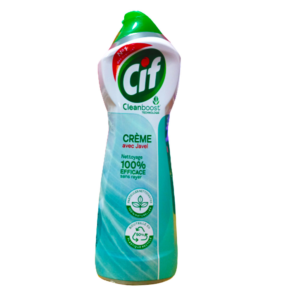 Multi-Purpose Cleaner Javel Cream And Micro-Crystal 750ml Cif - MyAcademia