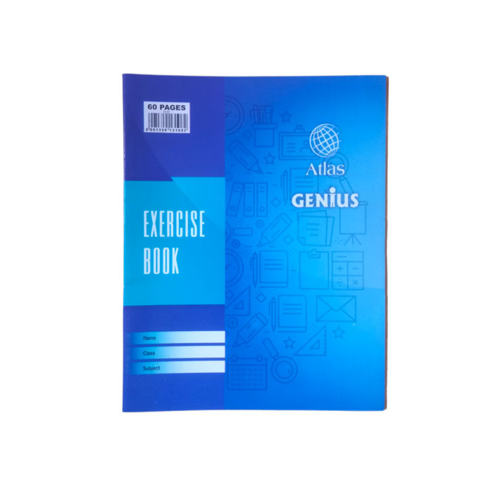 Exercise book Ref BS60 Single Ruled, Standard,60 Pages Genius - MyAcademia