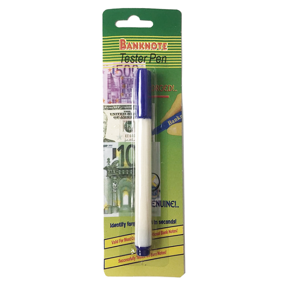 Counterfeit Money Detector Pen Ref: DT3442 Banknote - MyAcademia