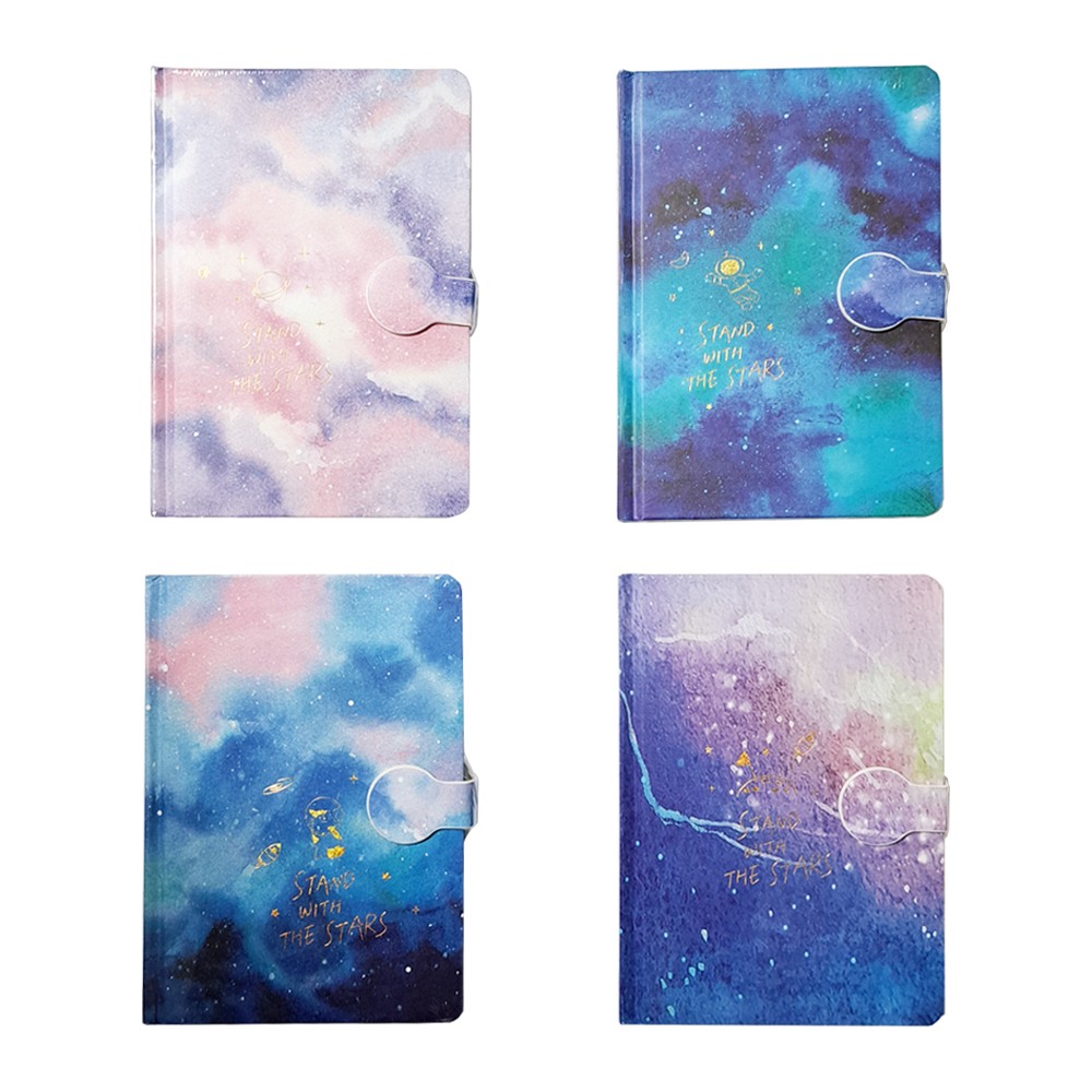 Hard Notebook Magnetic Ref DK13717 B6 , Milky Way Galaxy Meli Melo ...