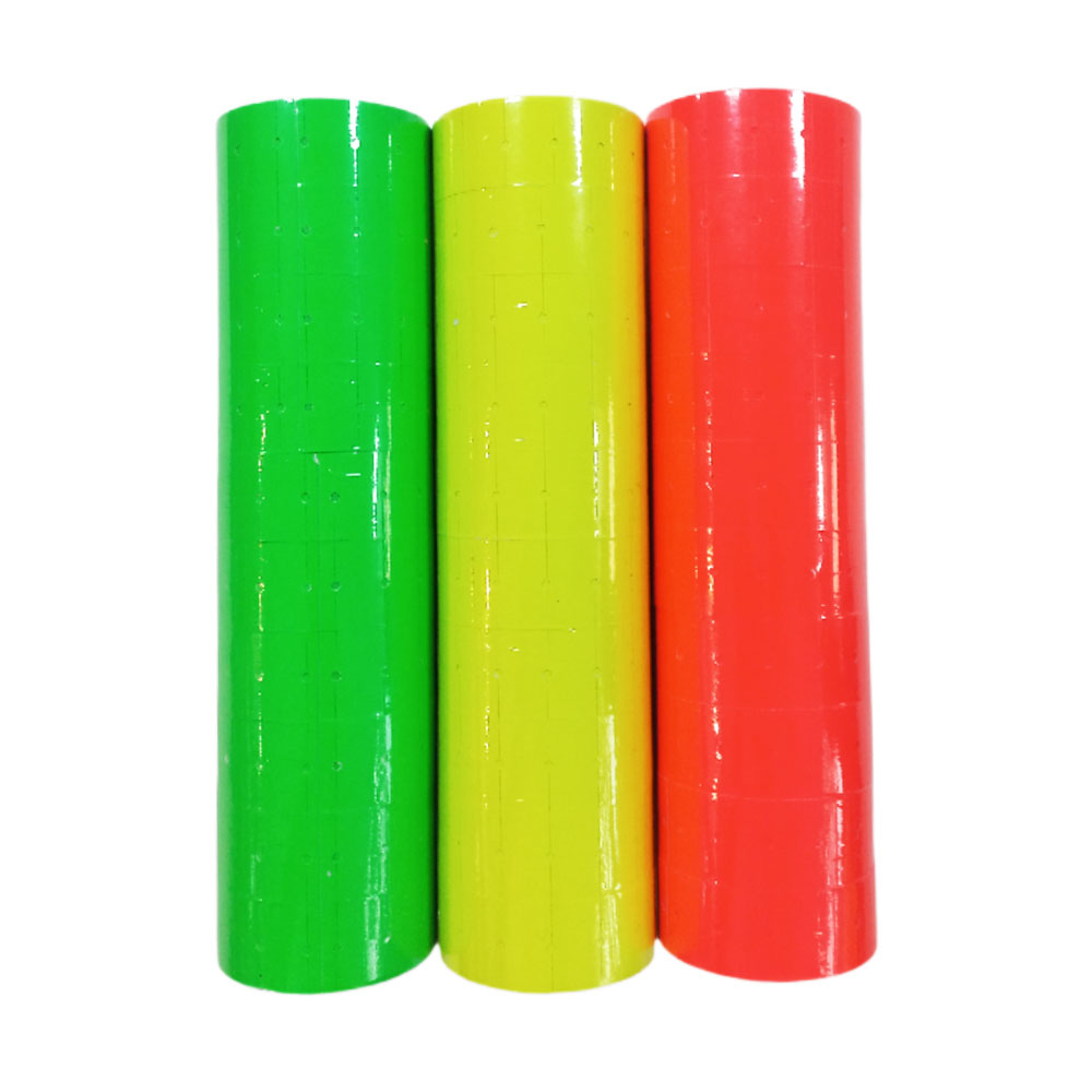 Price Tag Rolls Adhesive Fluo [Pk 10] SW - MyAcademia