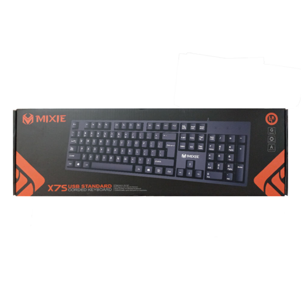 Wired Keyboard Ref X7S 1.5M USB Mixie - MyAcademia
