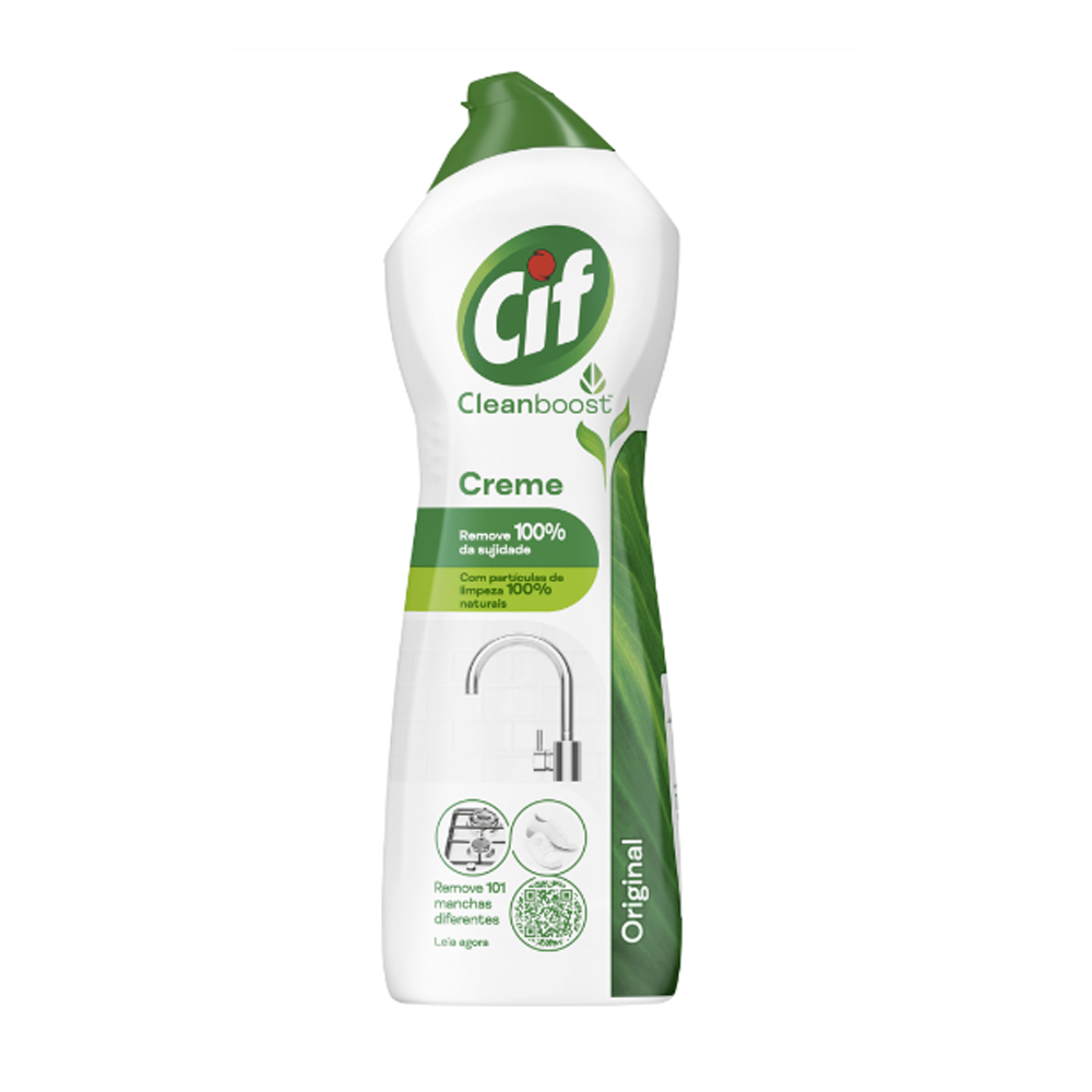 Multi-Purpose Cleaner Cream With Micro-Crystal 750ml Original Cif ...