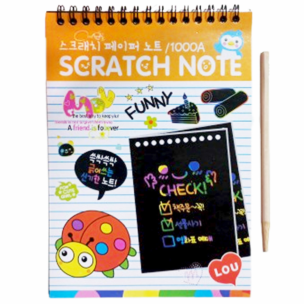Scratch Note Ref A1241 Size: A5 FW – MyAcademia
