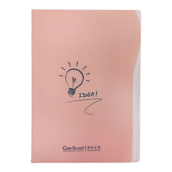 Pocket File L-Shape Ref GS5905 A4, 2 - 4 Tabs, Assorted Colors SW ...